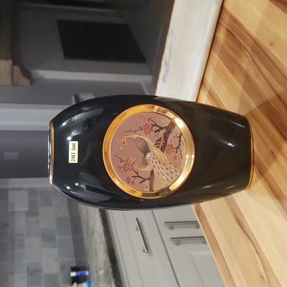 The Art of Chokin | Accents | The Art Of Chokin Black Peacocks Vintage ...